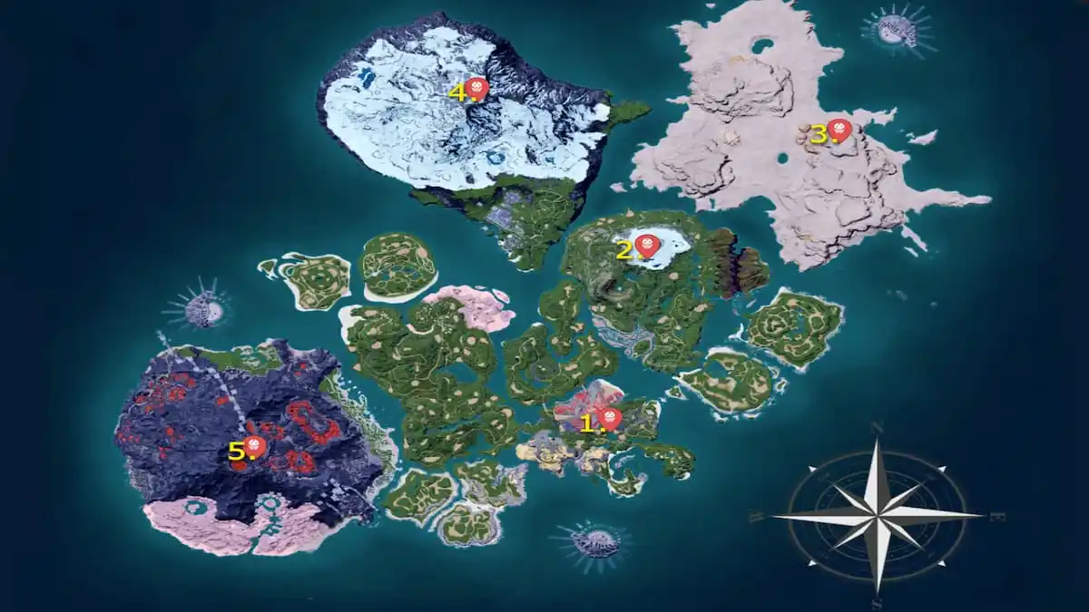Palworld Map - Liverpoolbuzz